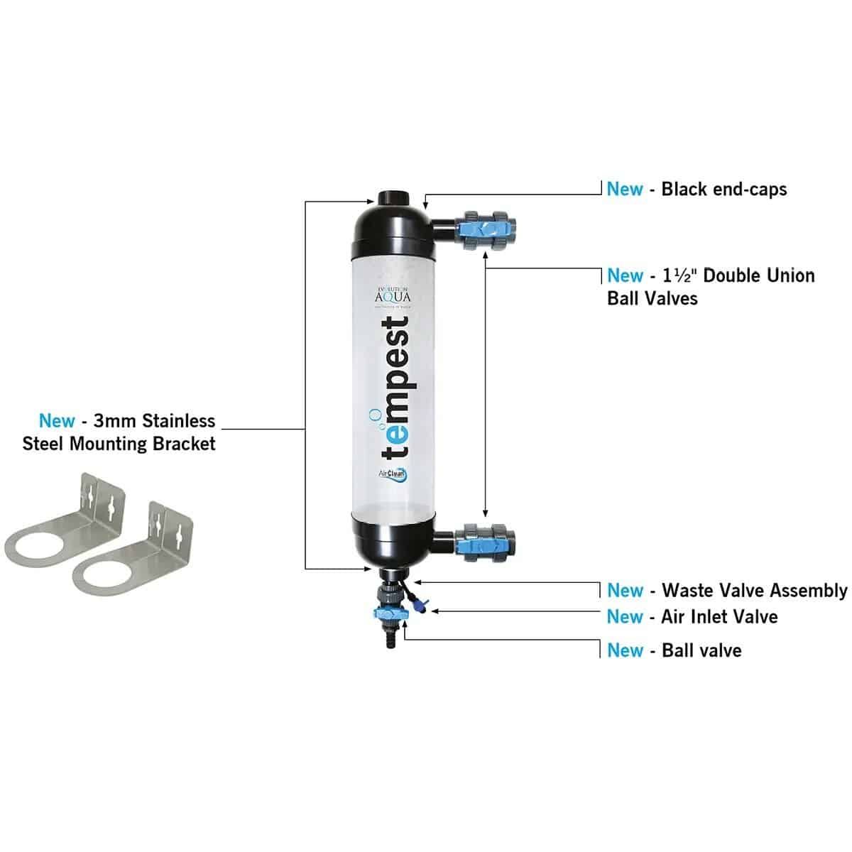 Evolution Aqua Tempest Filter | Pond Polishing Filter for Clear Water ...