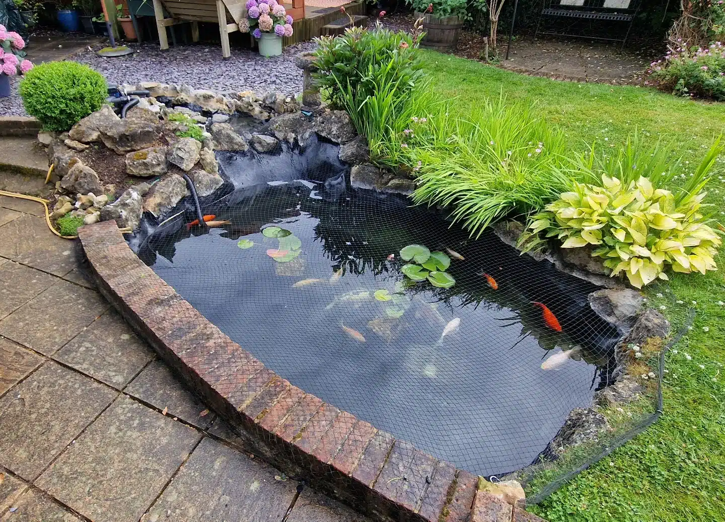Converting a Liner Pond to a Fibreglass Pond - That Pond Guy