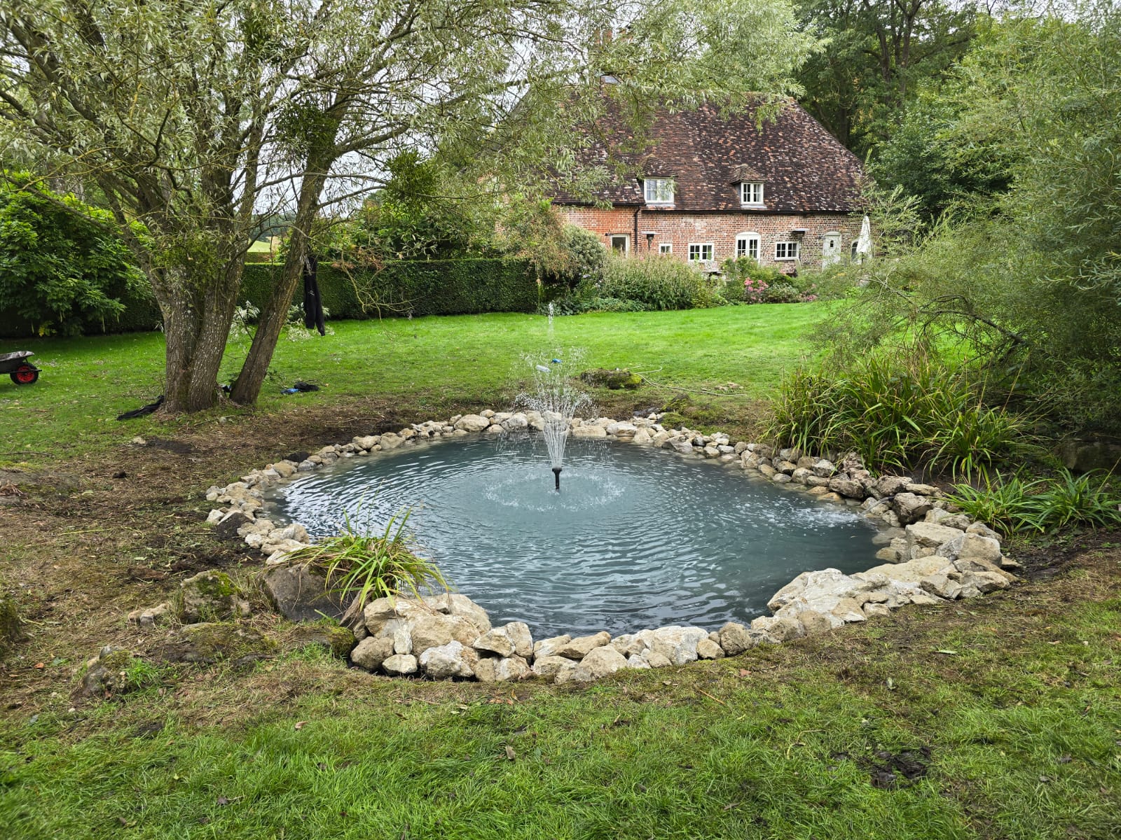 Pond Building Services for Gardens and Wildlife Ponds